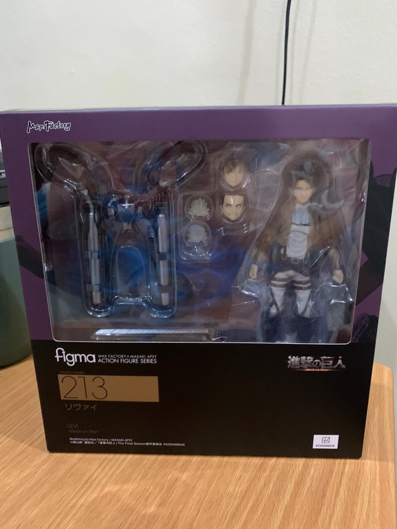 FIGMA Levi 213 (Re-run), Hobbies & Toys, Toys & Games on Carousell