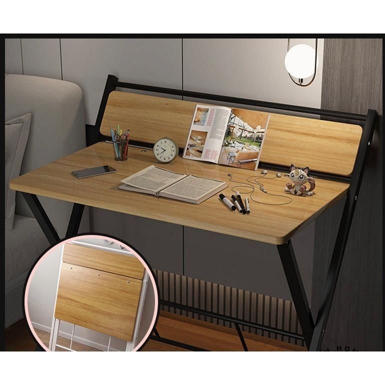 Folding Computer Table Laptop Desk Household Portable Installation-Free ...