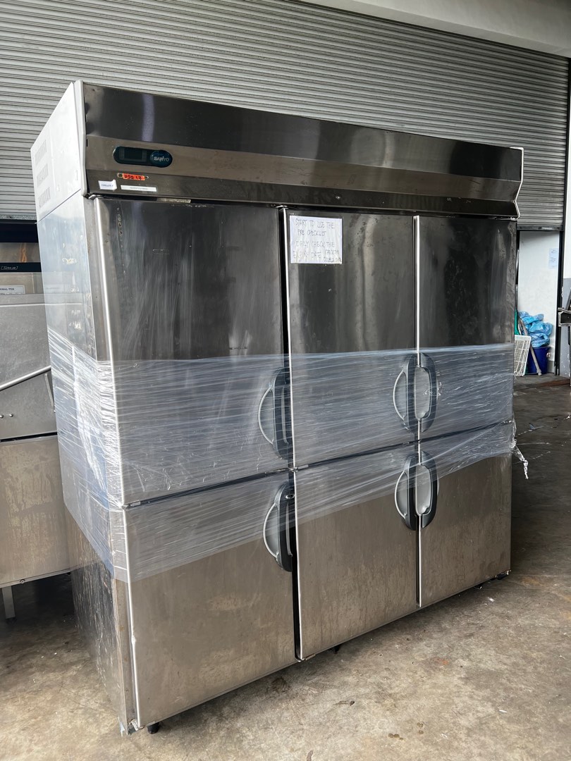 (Free delivery and warranty) Sanyo 6 door chiller/ japanese brand / 6 ...