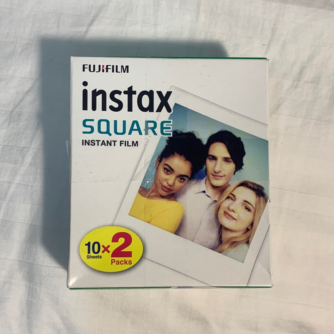 Fujifilm Instax Square Film Twin Pack, Photography, Cameras on Carousell