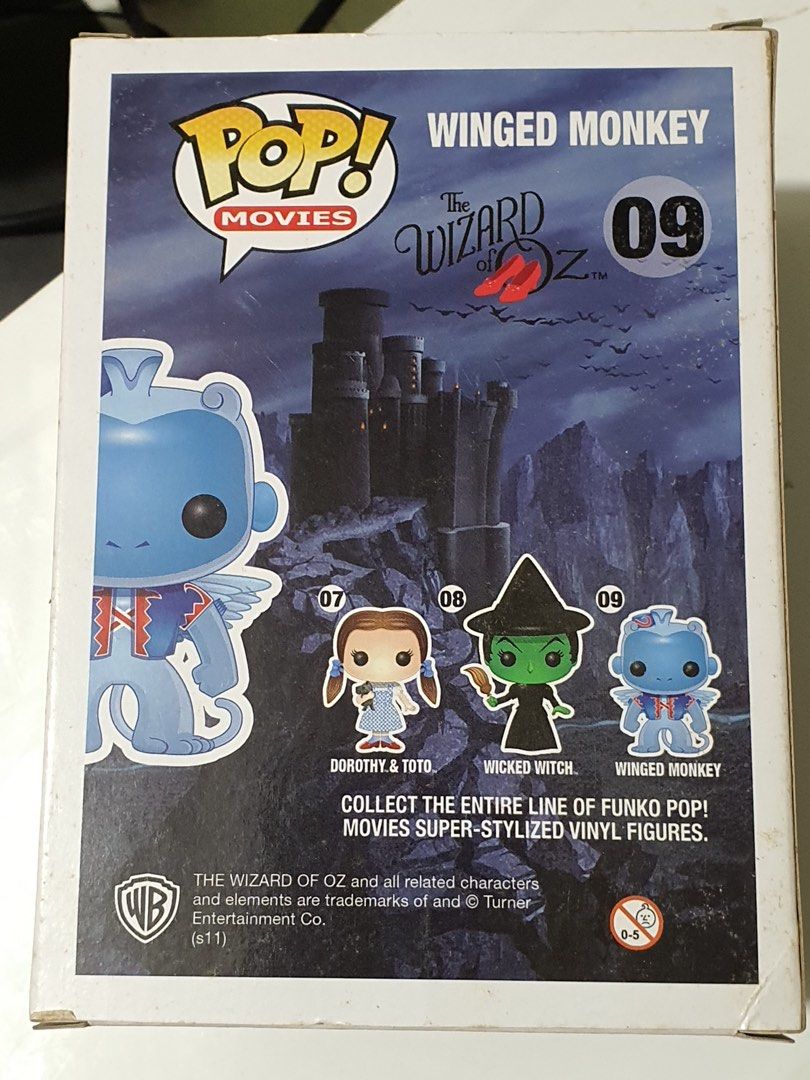 Funko Pop Winged Monkey metallic #09, Hobbies & Toys, Toys & Games on ...