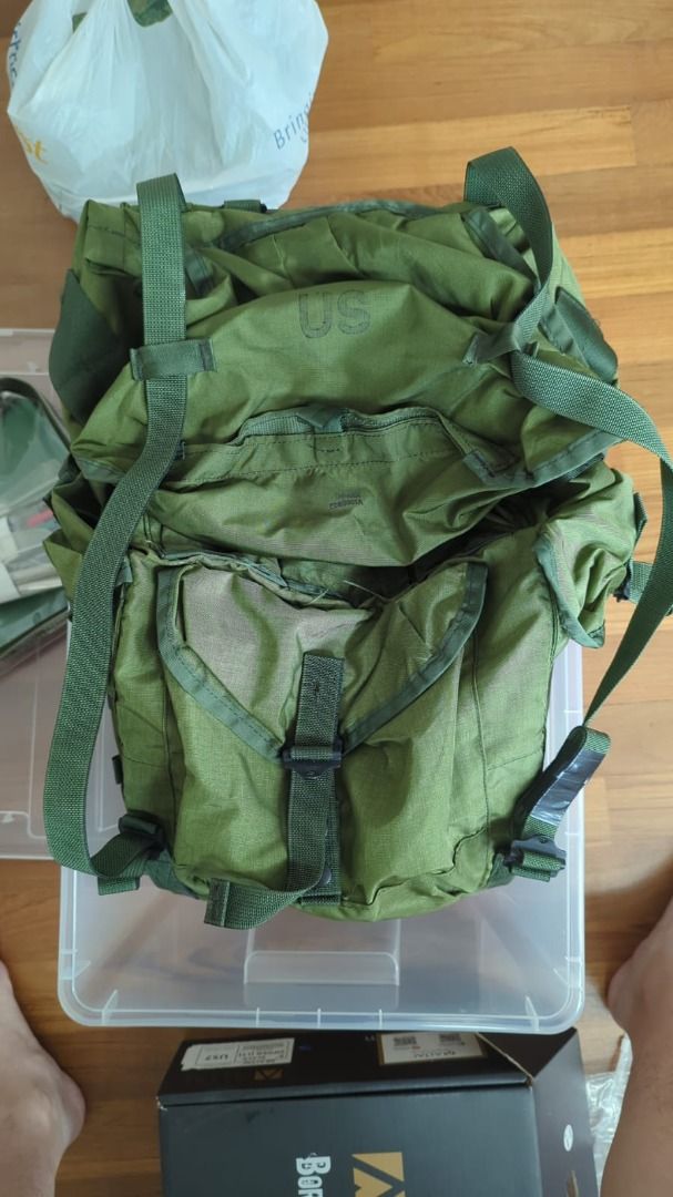 Genuine US Alice Pack (Exact one used in SAF) Field pack, military ...