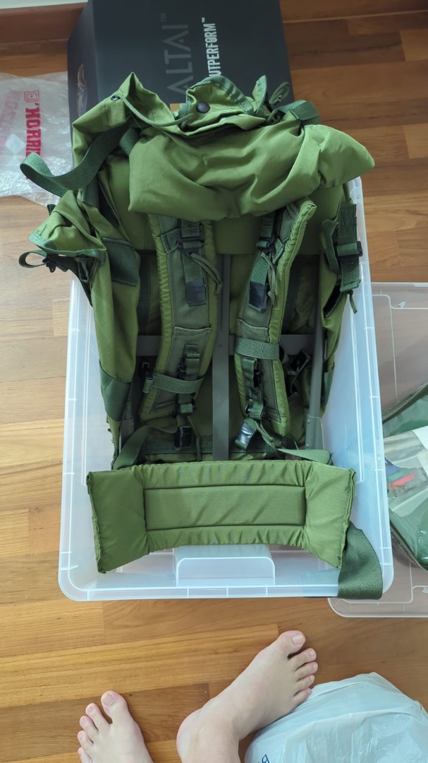 Genuine US Alice Pack (Exact one used in SAF) Field pack, military ...
