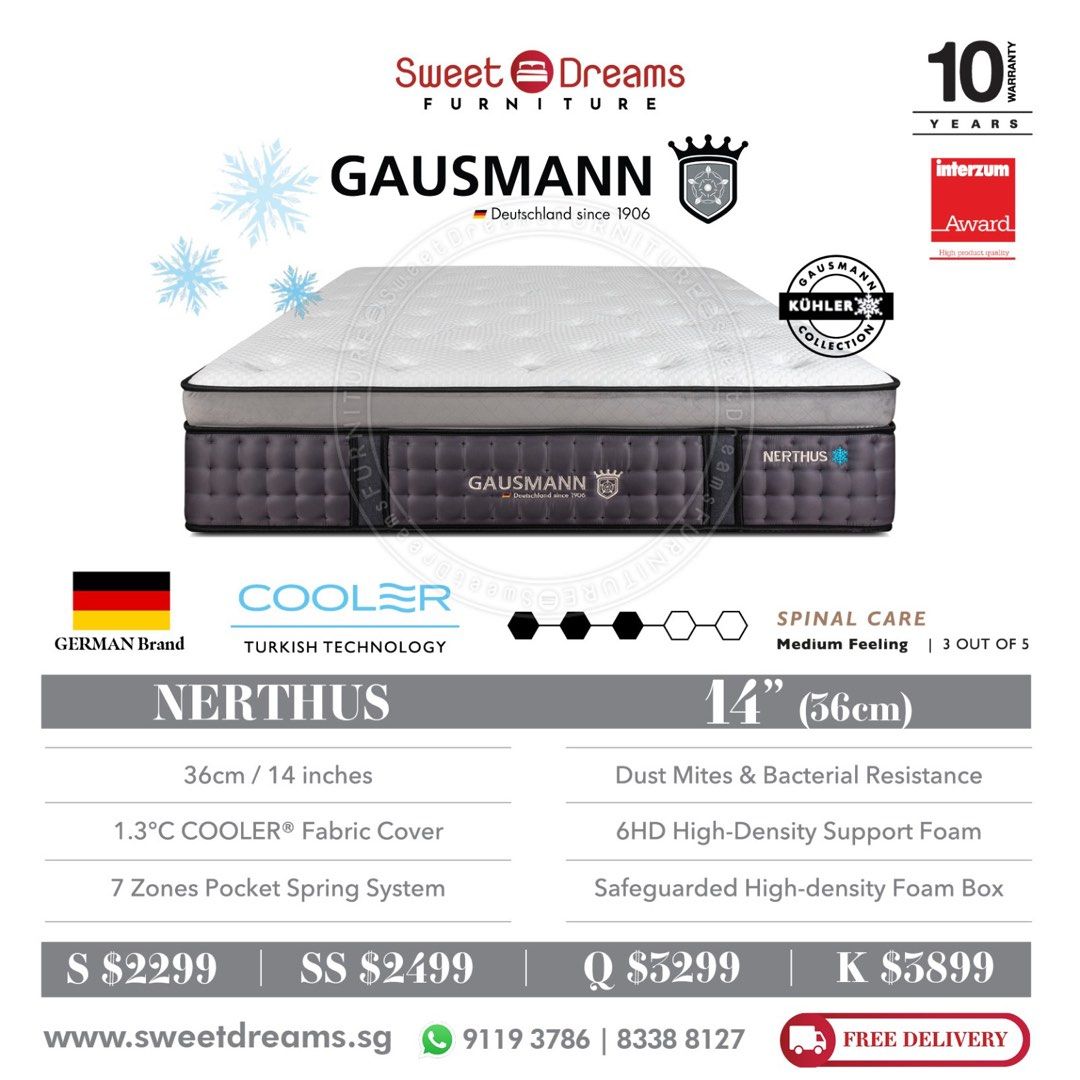 German brand /GAUSMANN /Buy one get one free, Furniture & Home Living, Furniture, Bed Frames ...