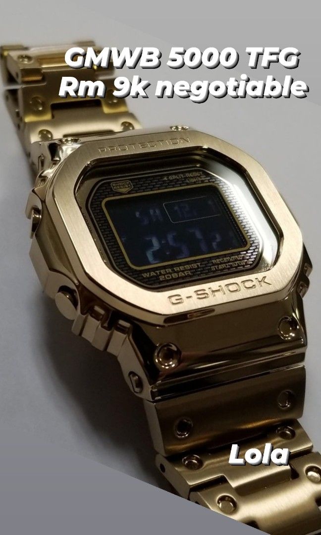 GMWB 5000 TFG, Men's Fashion, Watches & Accessories, Watches on Carousell