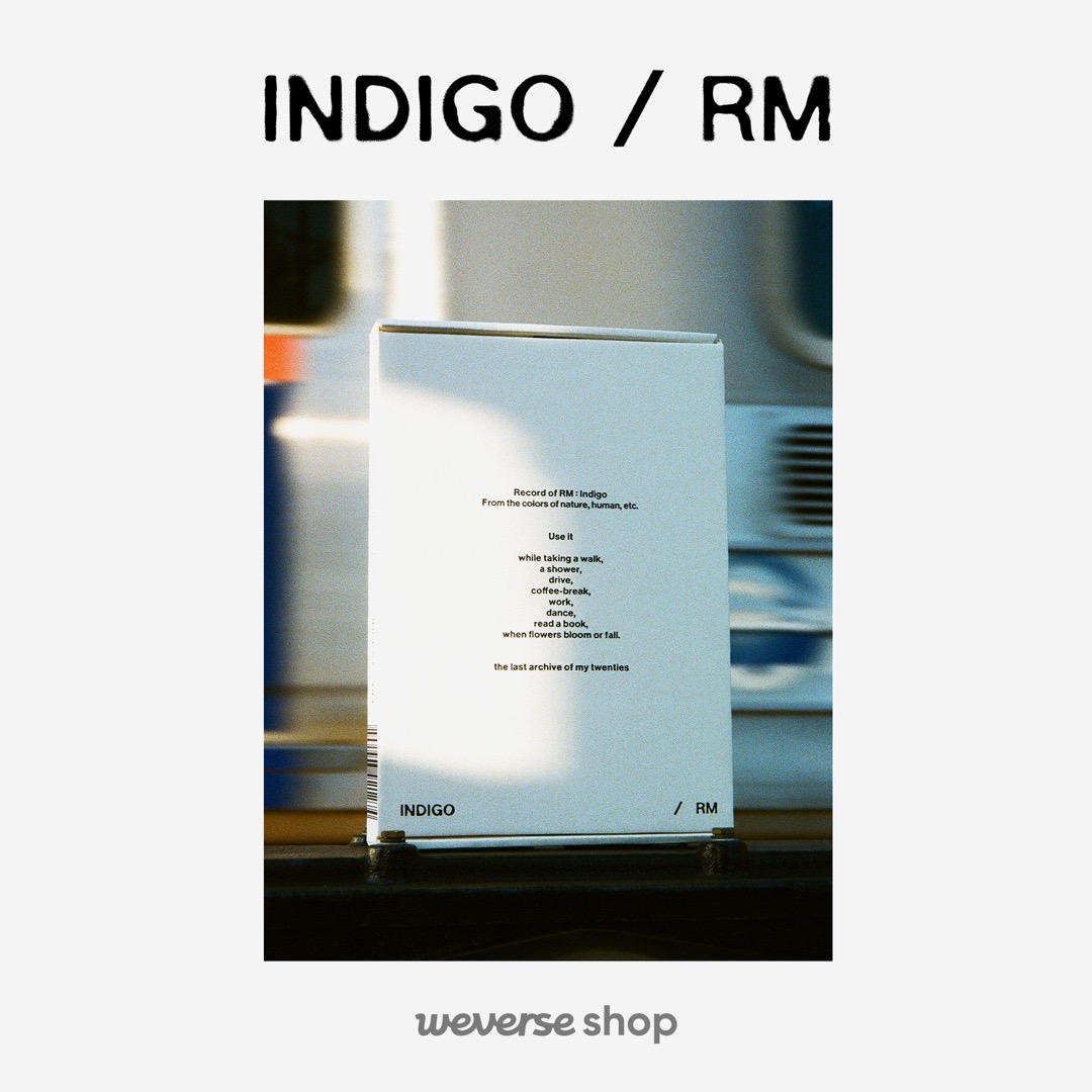 [GO] RM -INDIGO [SOLO ALBUM], Hobbies & Toys, Collectibles & Memorabilia, K-Wave on Carousell
