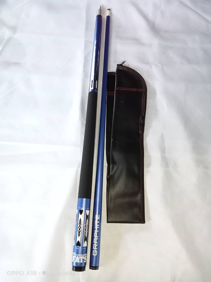 Graphite Minnesota Fats [Blue] Billiard Cue Stick / Tako ng Bilyaran ...