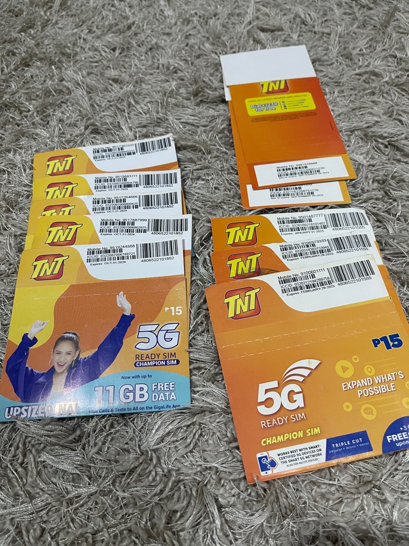 Guaranteed authentic 5g talk n text Smart Special Premium numbers rare ...