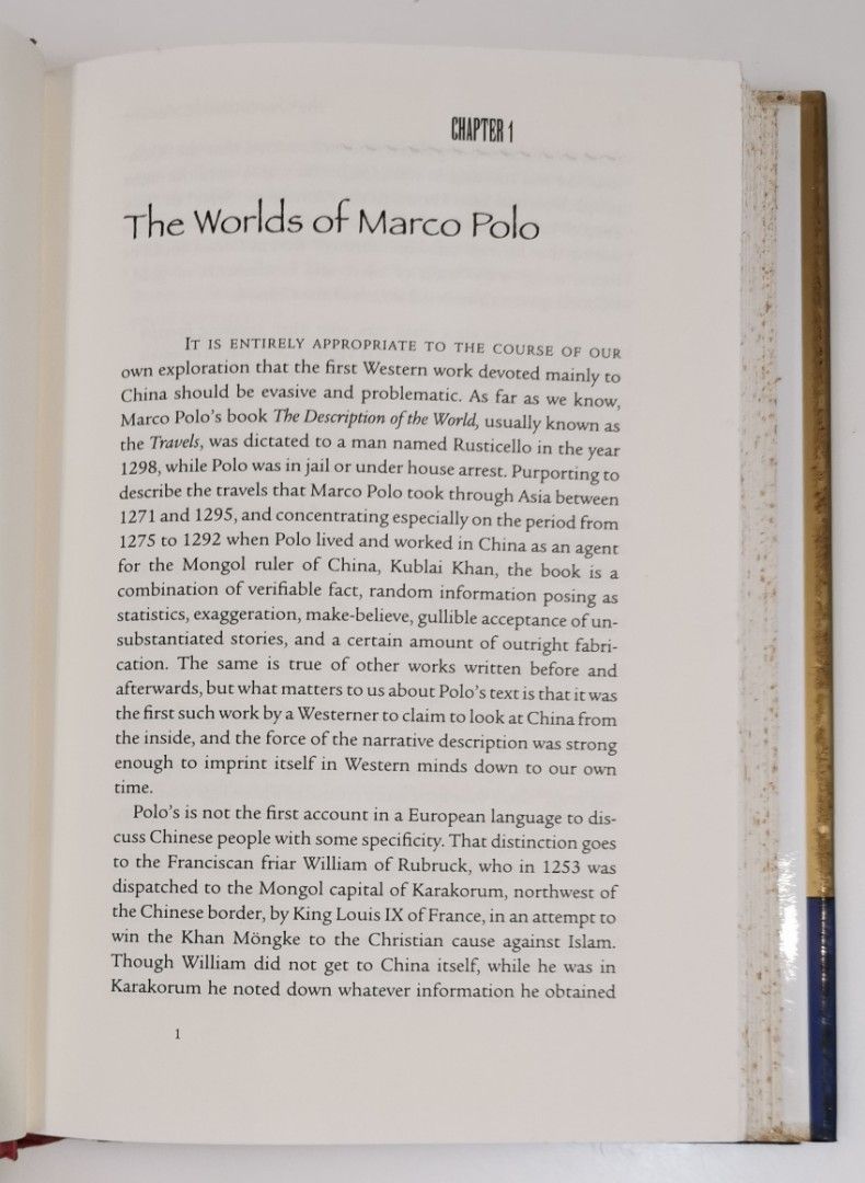 Hardcover. THE CHAN'S GREAT CONTINENT. CHINA IN WESTERN MINDS, Hobbies ...
