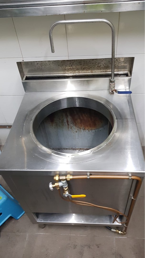 Hawker stall noodle cooker, soup cooker, stainless steel, noodle boiler ...