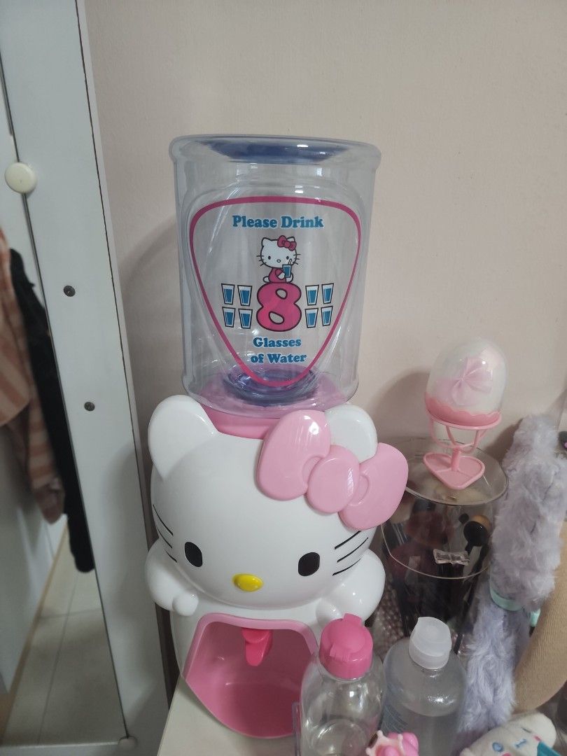 HELLO KITTY WATER DISPENSER, Furniture & Home Living, Kitchenware ...