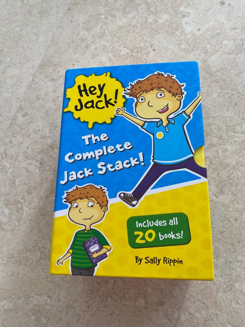 Hey Jack complete stack, Hobbies & Toys, Books & Magazines, Children's ...