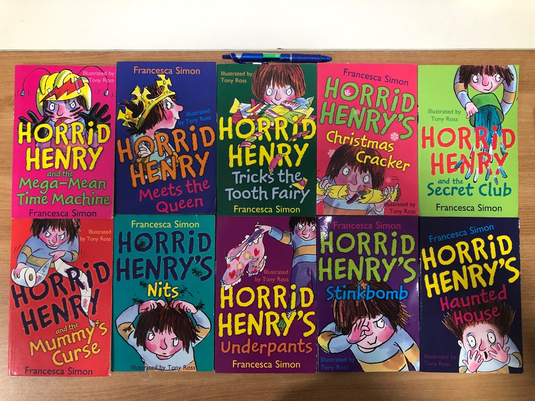 Horrid Henry 21 book set, Hobbies & Toys, Books & Magazines, Children's ...