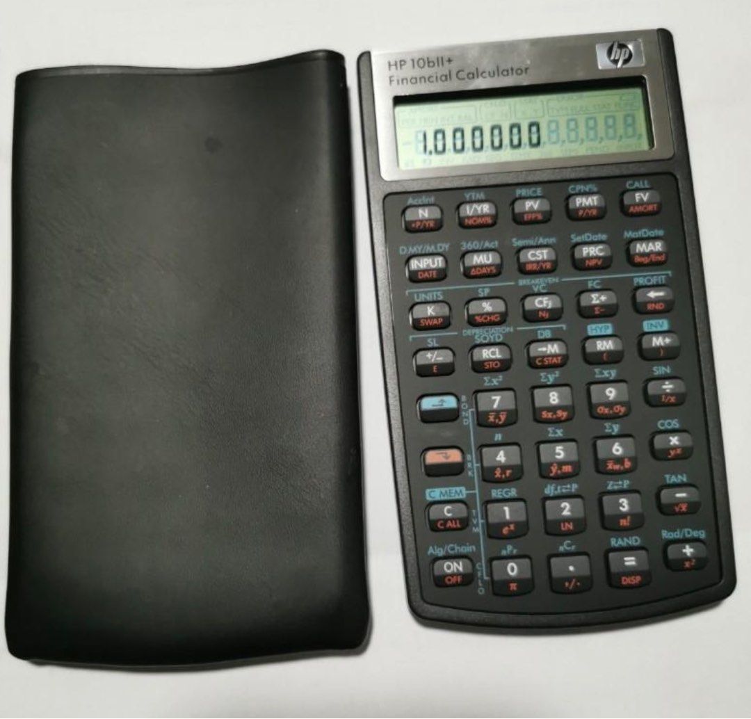 HP Financial Calculator - Casio alt FC-100V - RES course, Computers ...