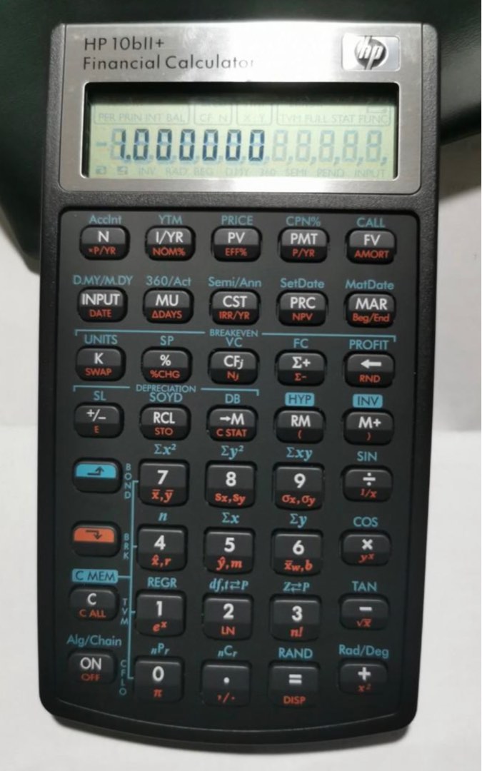 HP Financial Calculator - Casio alt FC-100V - RES course, Computers ...