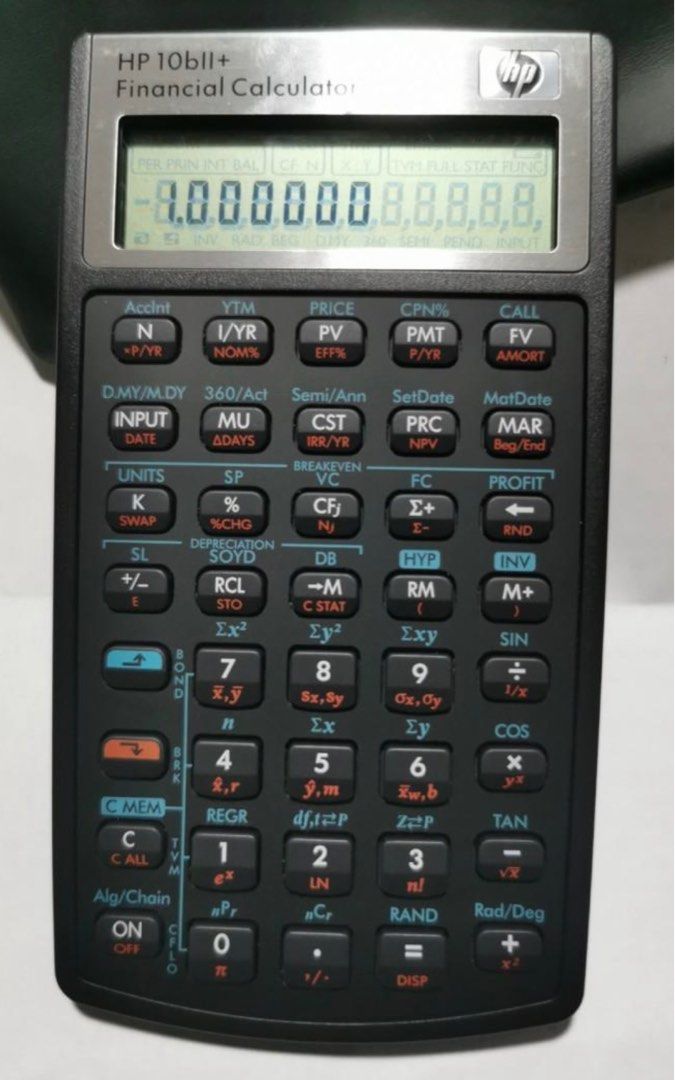 HP Financial Calculator - Casio alt FC-100V - RES course, Computers ...