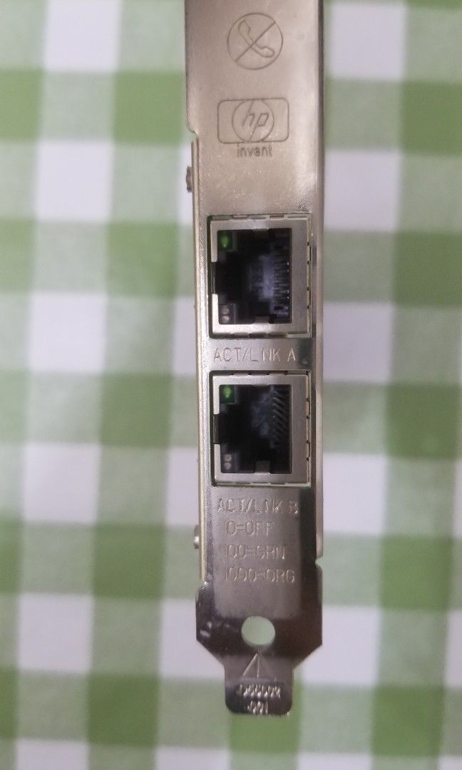 HP PCIe Dual Port LAN Card, 電腦＆科技, 電腦周邊及配件, 電腦周邊產品 - Carousell