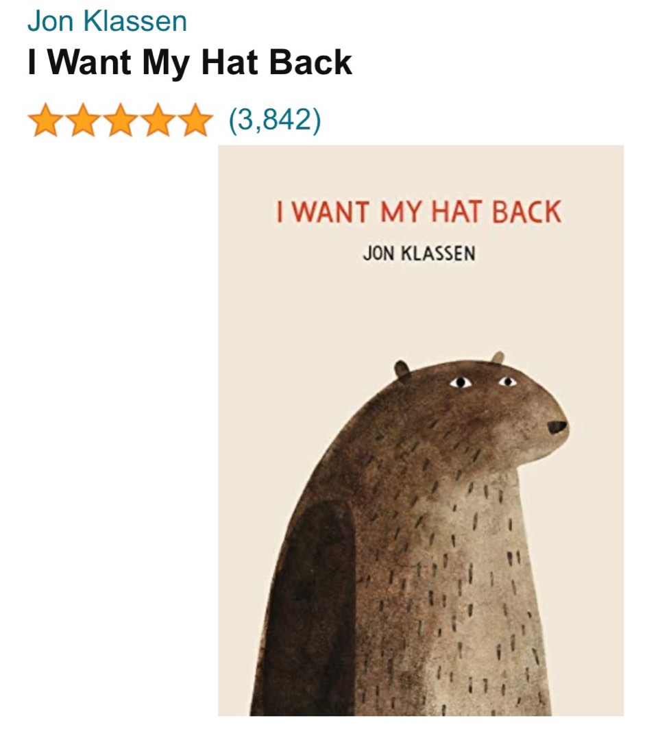 I want my hat back by Jon Klassen, Hobbies & Toys, Books & Magazines ...