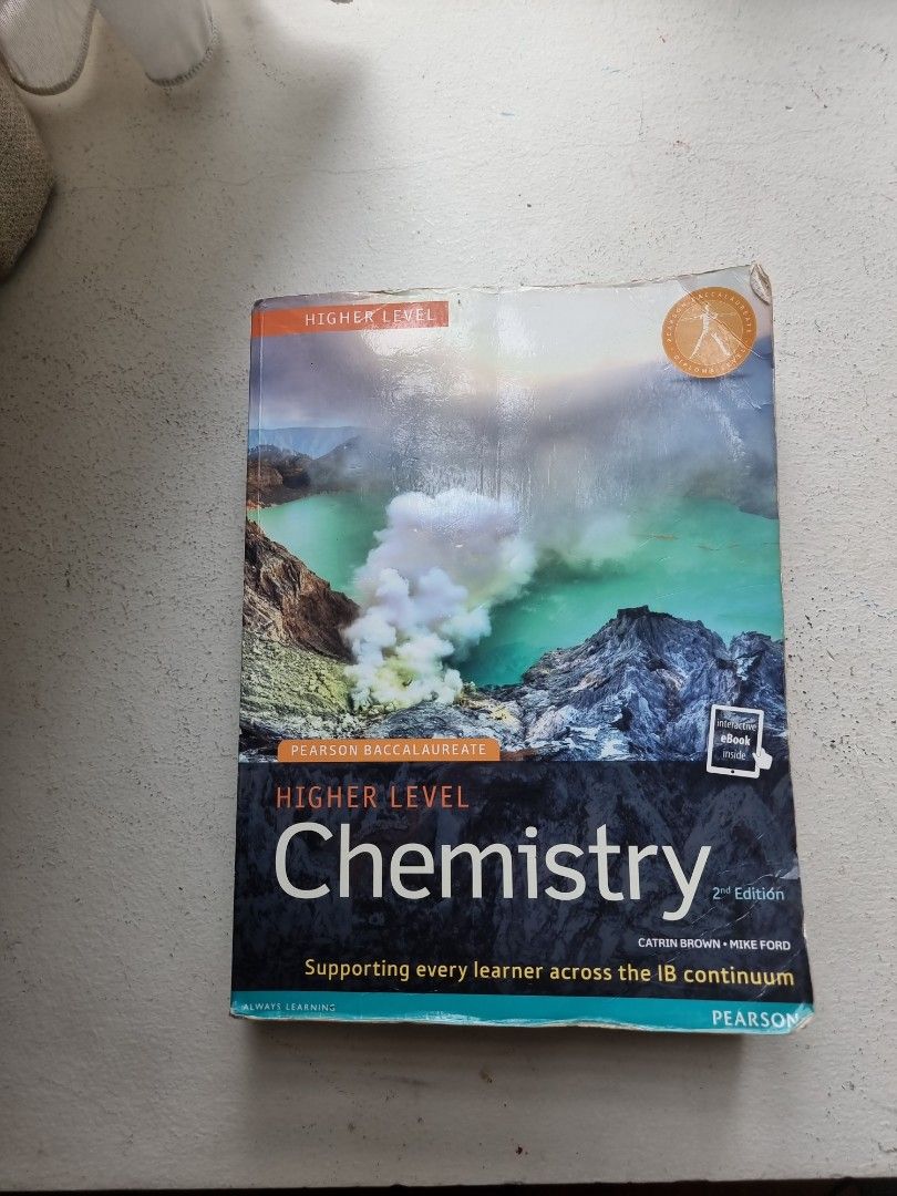 IB Chem Hl textbook, Hobbies & Toys, Books & Magazines, Textbooks on ...