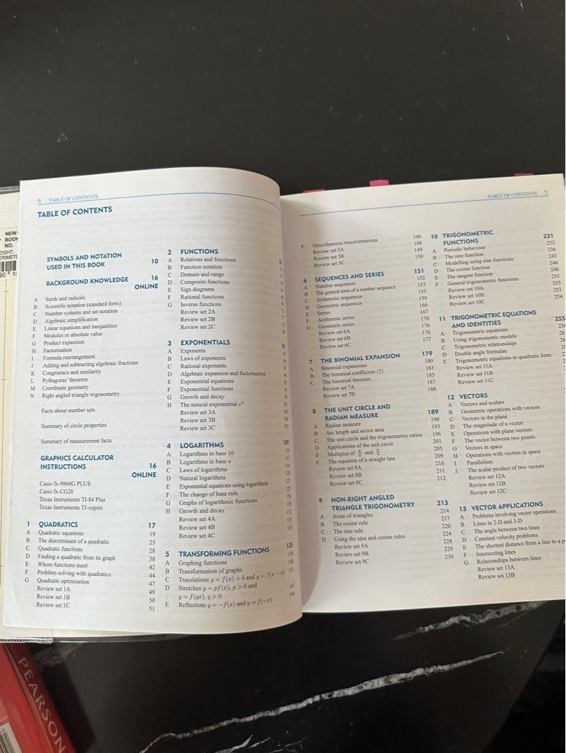 IB Math SL textbook, Hobbies & Toys, Books & Magazines, Textbooks on ...