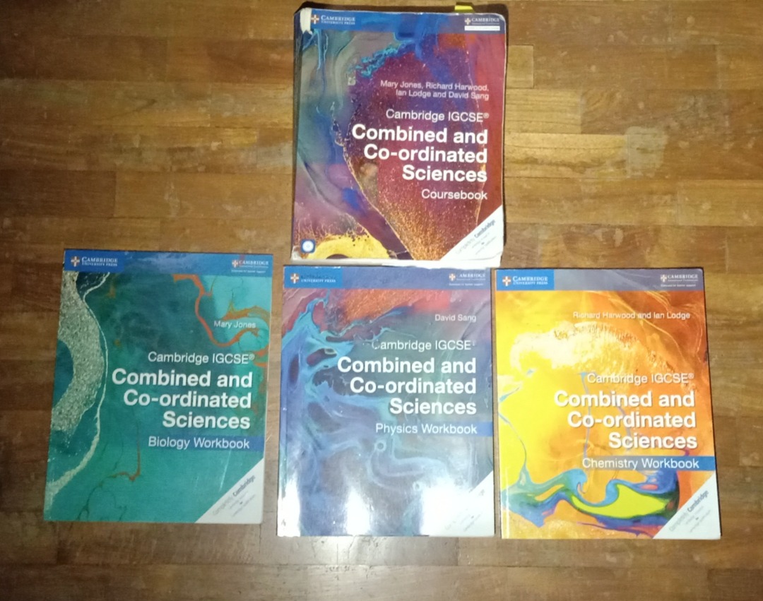 Igcse Coordinated Science Textbook And Workbooks Hobbies And Toys Books