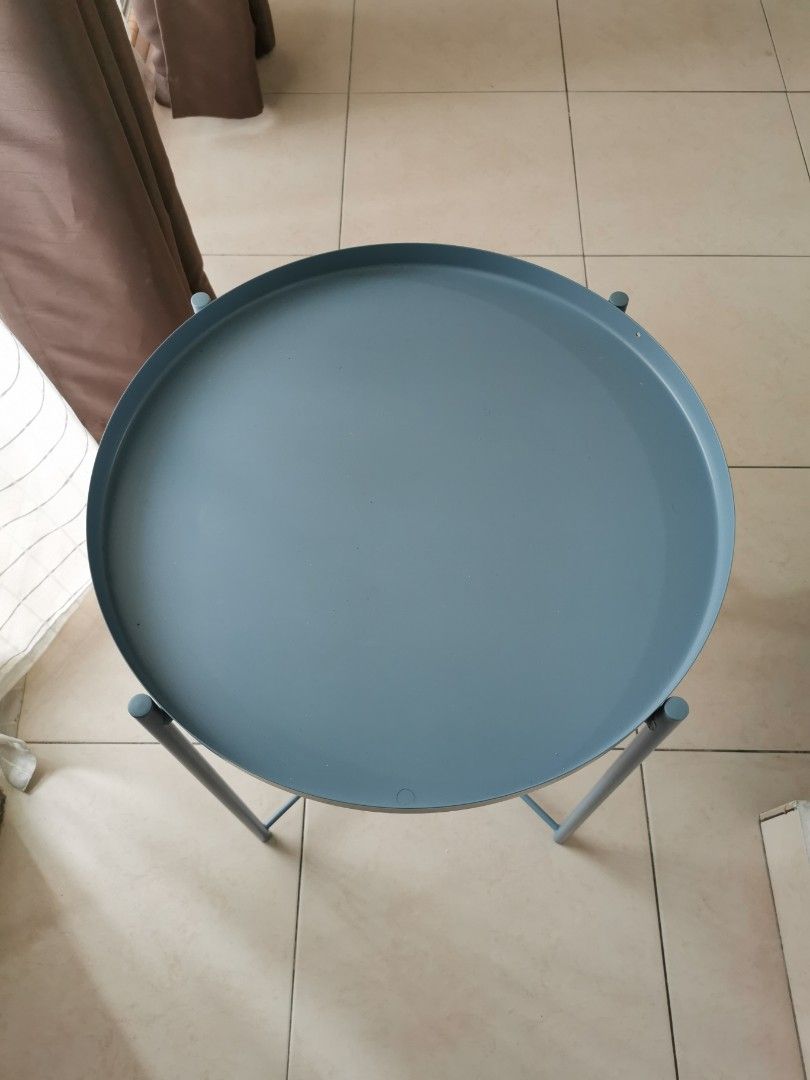IKEA Gladom Blue Color, Furniture & Home Living, Furniture, Tables ...