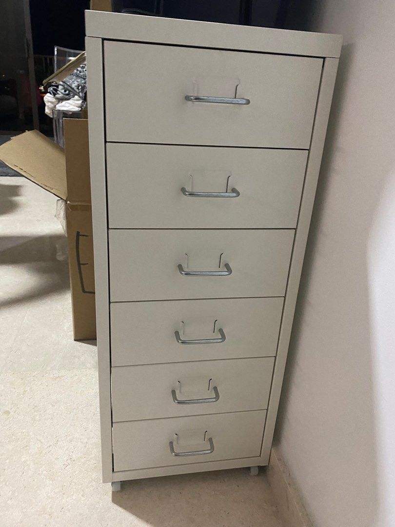 Ikea Helmer Drawer Unit on Castors, Furniture & Home Living, Furniture ...