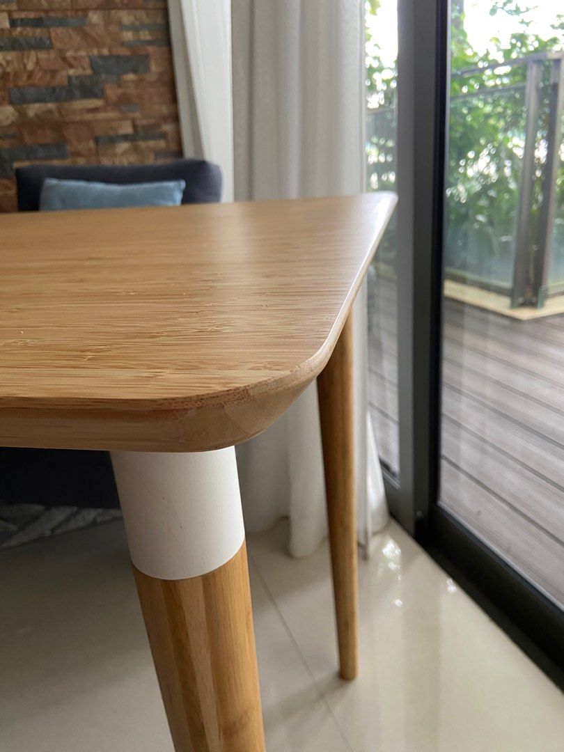 IKEA HILVER Study table/desk, Furniture & Home Living, Furniture ...