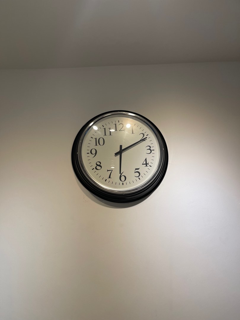 IKEA Wall Clock, Furniture & Home Living, Home Decor, Clocks on Carousell