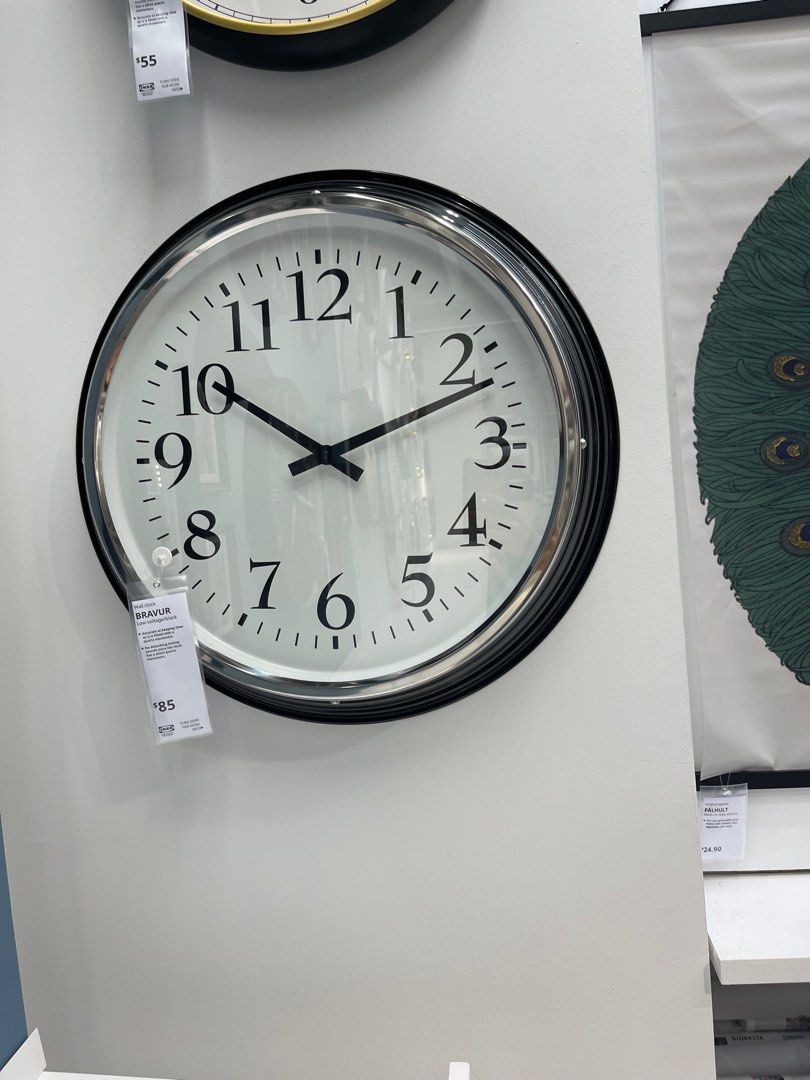 IKEA Wall Clock, Furniture & Home Living, Home Decor, Clocks on Carousell