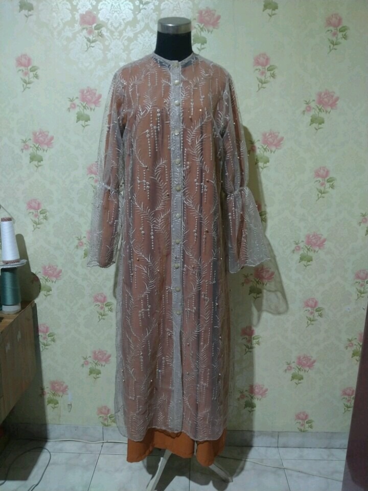 Jasa Jahit Long Dress & Outer, Fesyen Wanita, Muslim Fashion, Gaun di ...