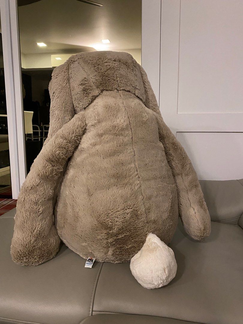 Jellycat Beige Bashful Bunny, Really Really Huge, Hobbies & Toys, Toys & Games on Carousell