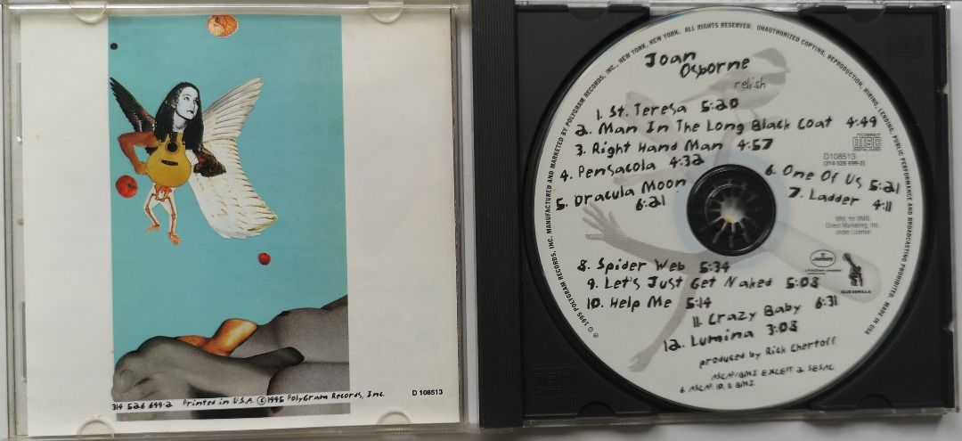 Joan Osborne - Relish, Hobbies & Toys, Music & Media, CDs & DVDs on ...