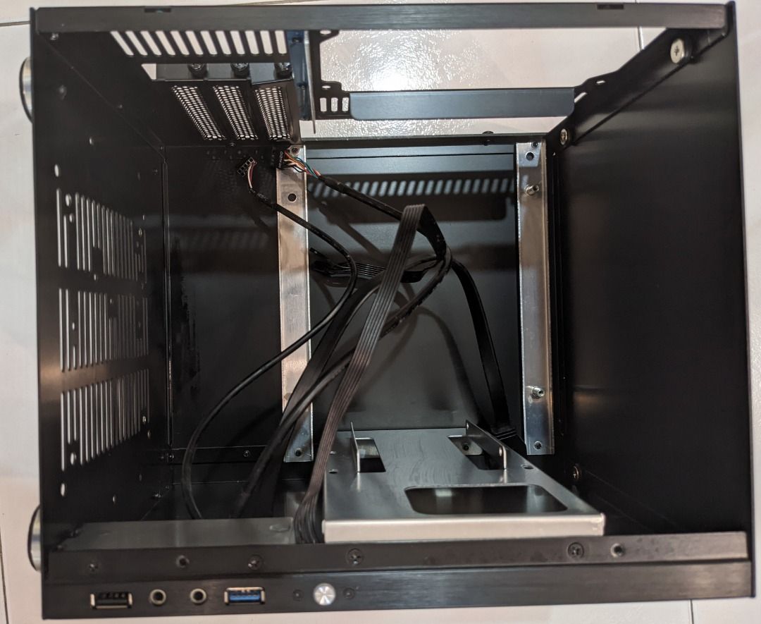 JONSBO C2 Black Full Aluminium ITX mATX Micro Mini PC Casing, Computers ...