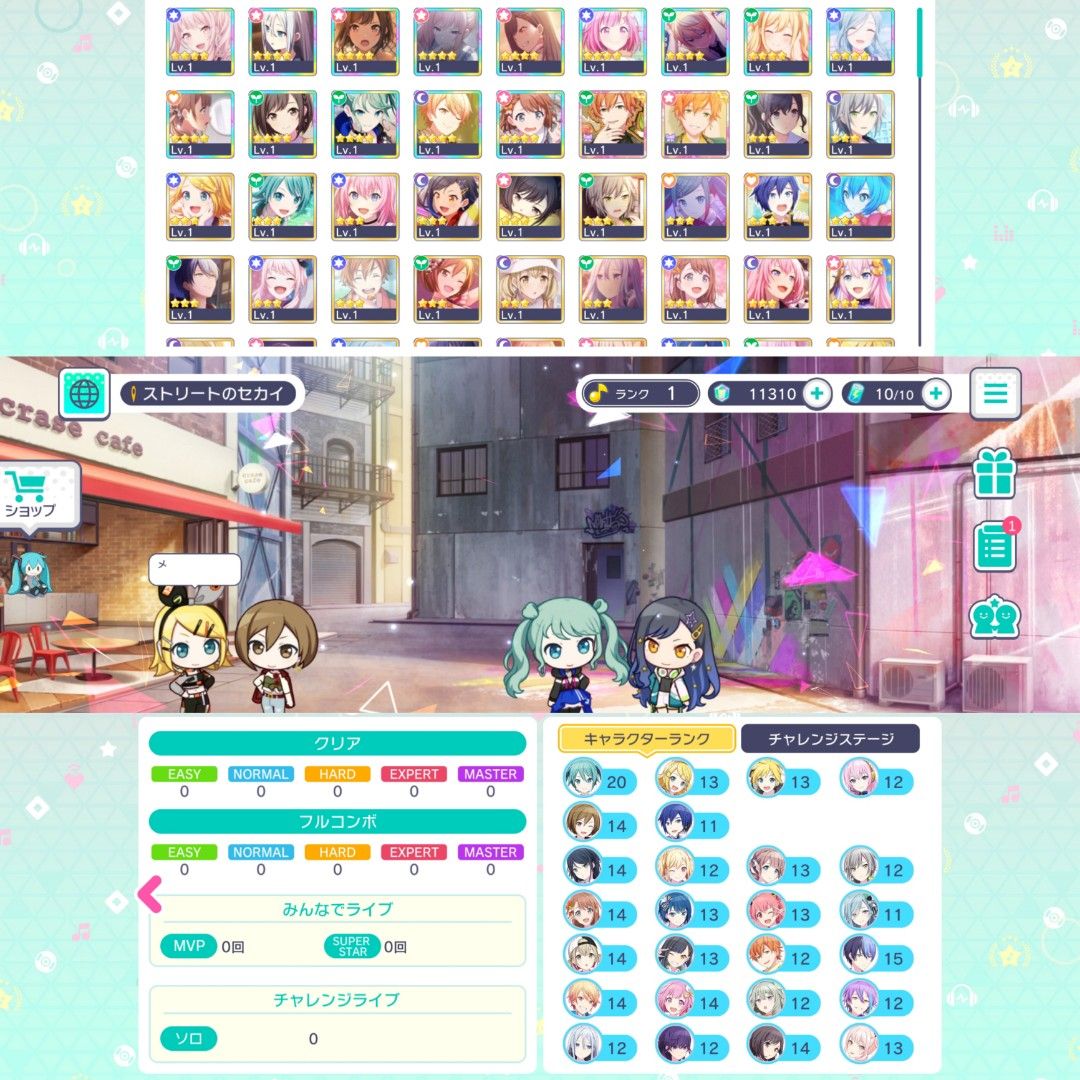 JP Project Sekai 3/3 Hermit Set, Akito Bday 2/2 + 11k Crystals Starter ...