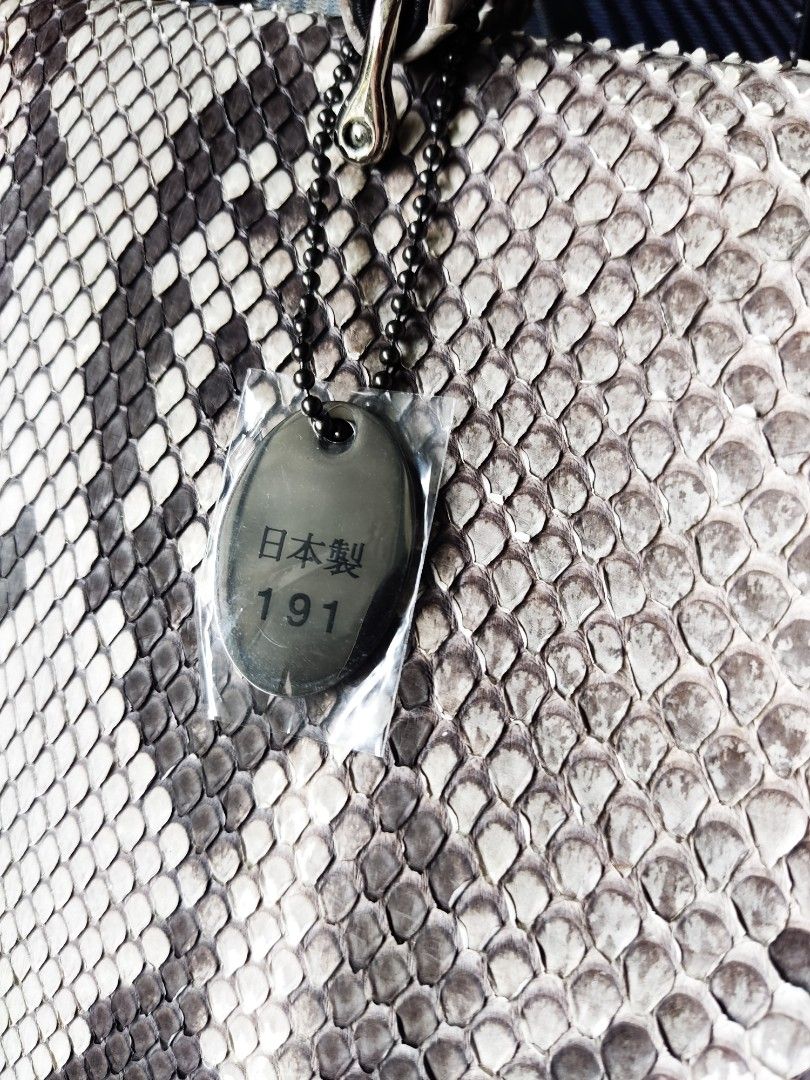 JRA Python Genuine Snake Skin, Luxury, Bags & Wallets on Carousell