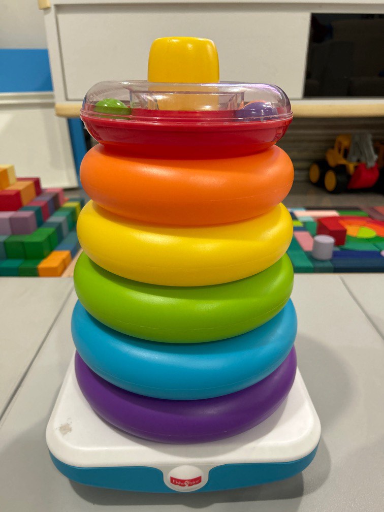 Jumbo ring stacker, Babies & Kids, Infant Playtime on Carousell