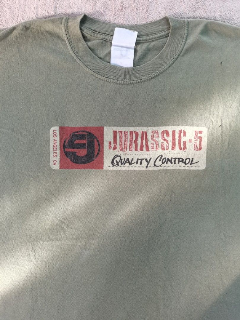 Jurassic 5 quality control rap tee, Men's Fashion, Tops & Sets, Tshirts ...