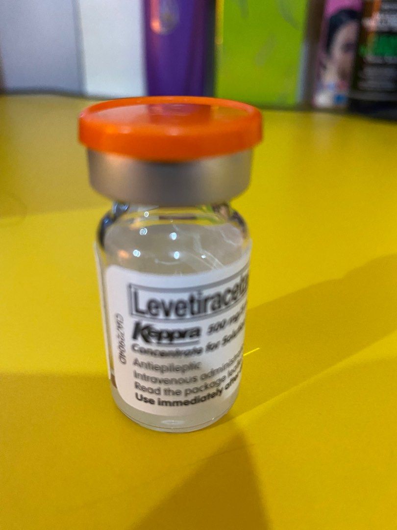 Keppra 500mg/5ml IV infusion, Health & Nutrition, Medical Supplies ...
