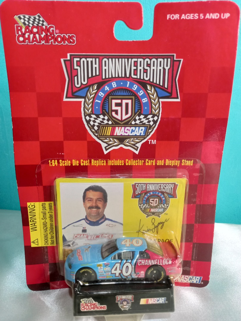"KEVIN LEPAGE" CHANNELOCK #40 NASCAR 50TH ANNIVERSARY RACING CHAMPIONS ...
