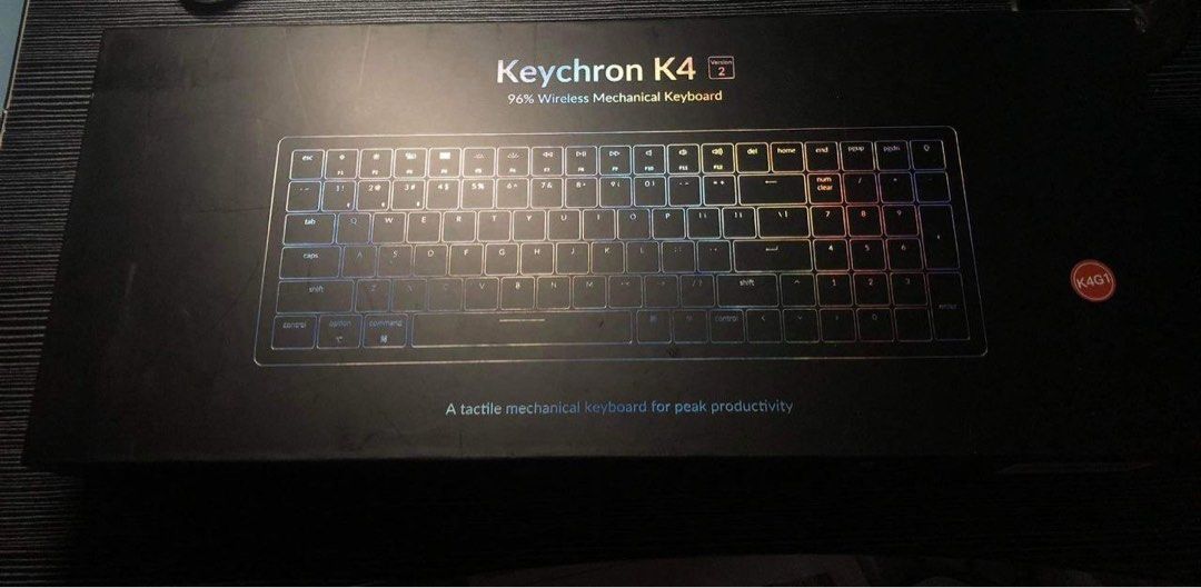 Keychron K4 Mechanical Keyboard - Red Switch, Computers & Tech, Parts ...
