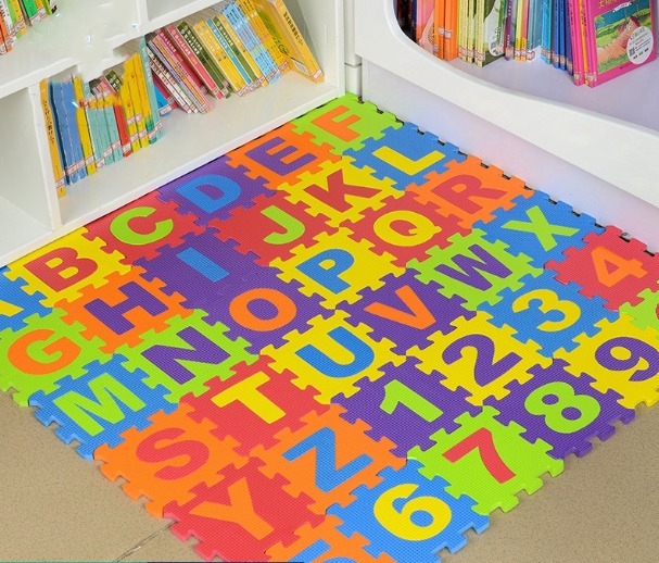 Kids Playmat (Letter and Number Foam Puzzle Playmat by Top Tots ...