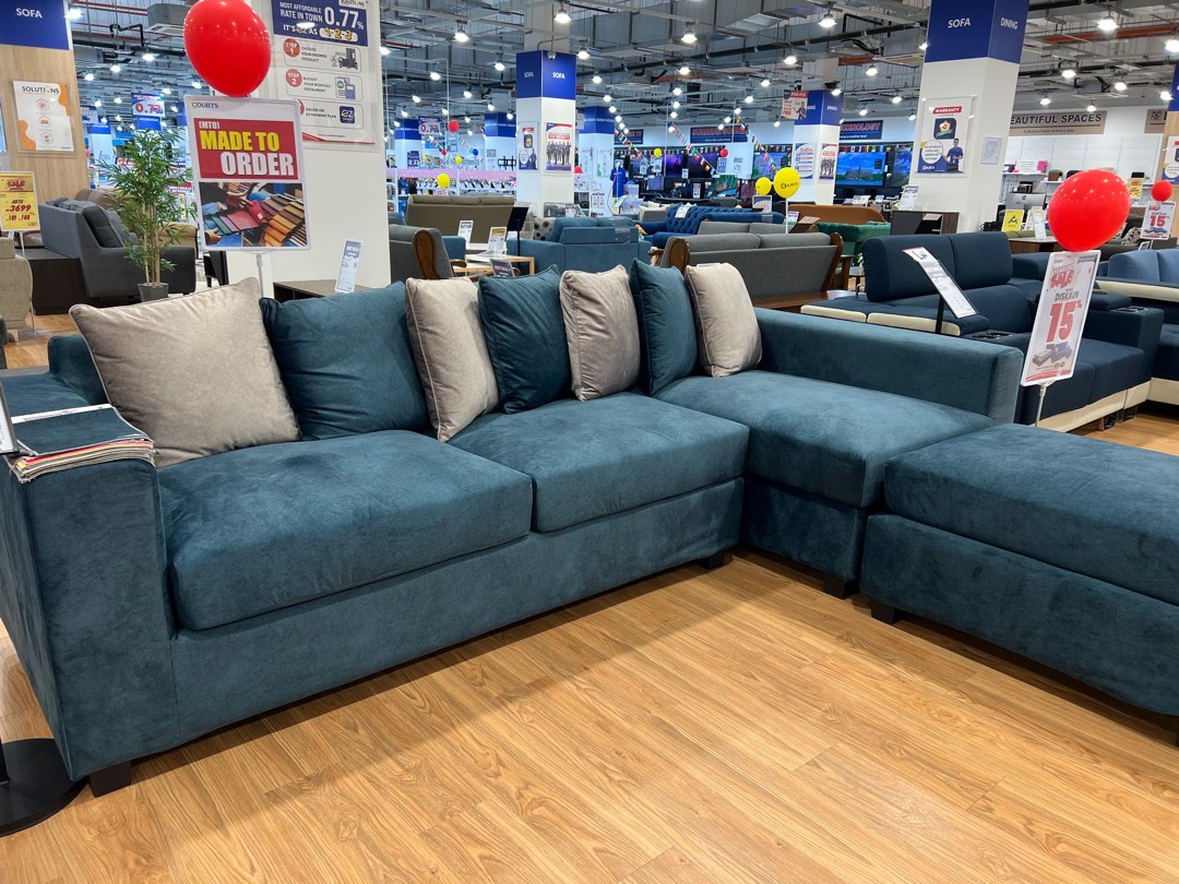 L SHAPE SOFA, Furniture & Home Living, Furniture, Sofas on Carousell