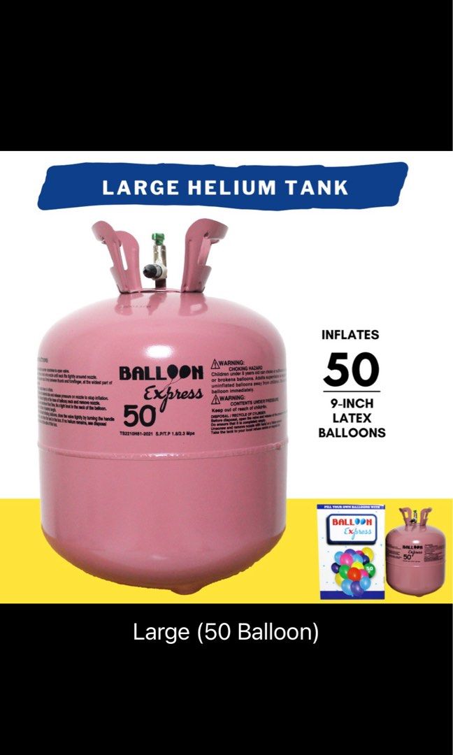 Large helium tank, Hobbies & Toys, Toys & Games on Carousell