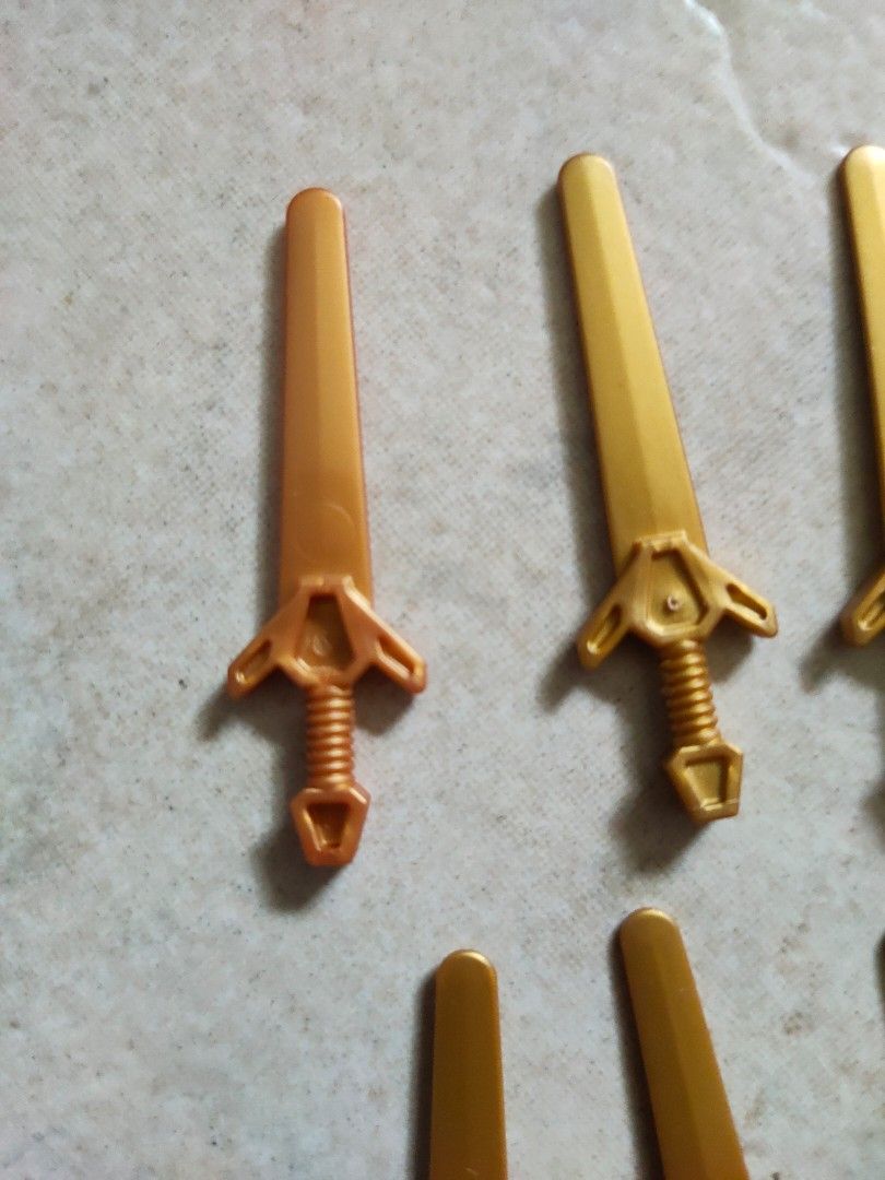 Lego swords., Hobbies & Toys, Toys & Games on Carousell