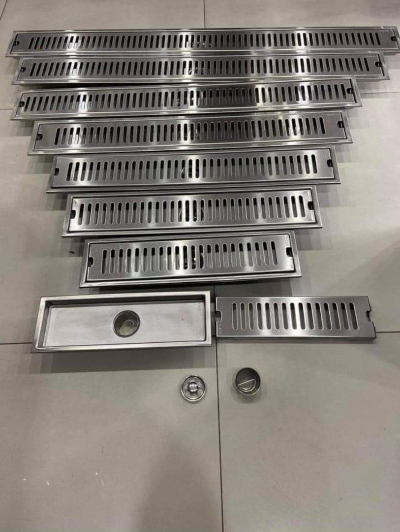 Linear Floor Drain, Commercial & Industrial, Construction & Building ...