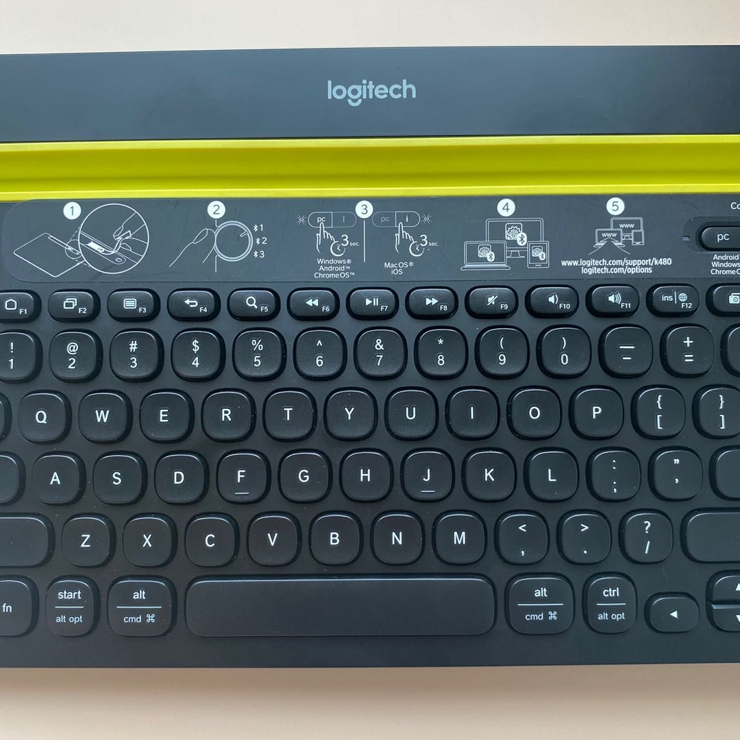 Logitech K480 Bluetooth Keyboard Computers And Tech Parts And Accessories Computer Keyboard On