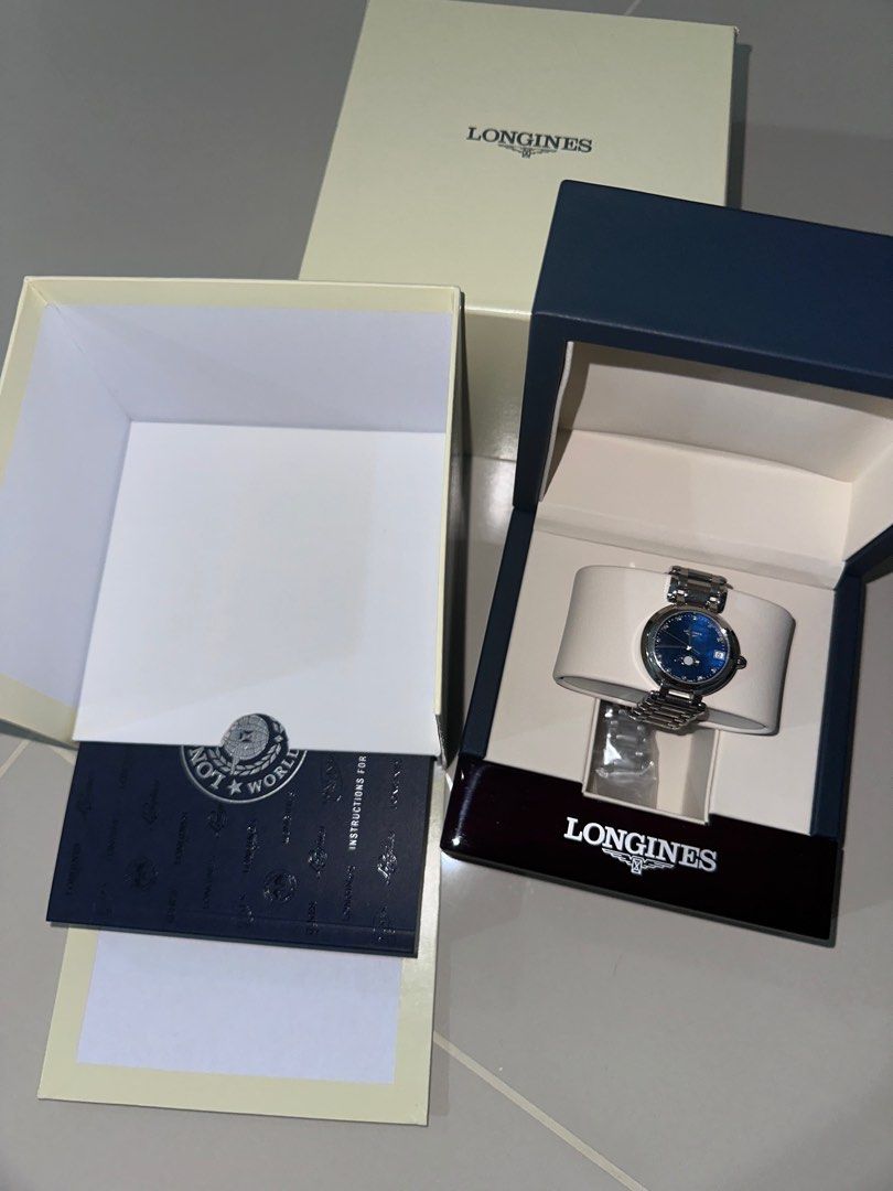 Longines Heart Moon, Men's Fashion, Watches & Accessories, Watches on ...