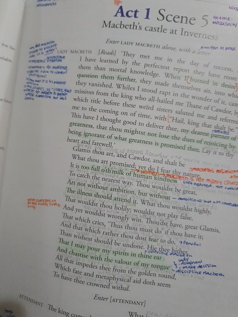 Macbeth (with notes and translations), Hobbies & Toys, Books ...