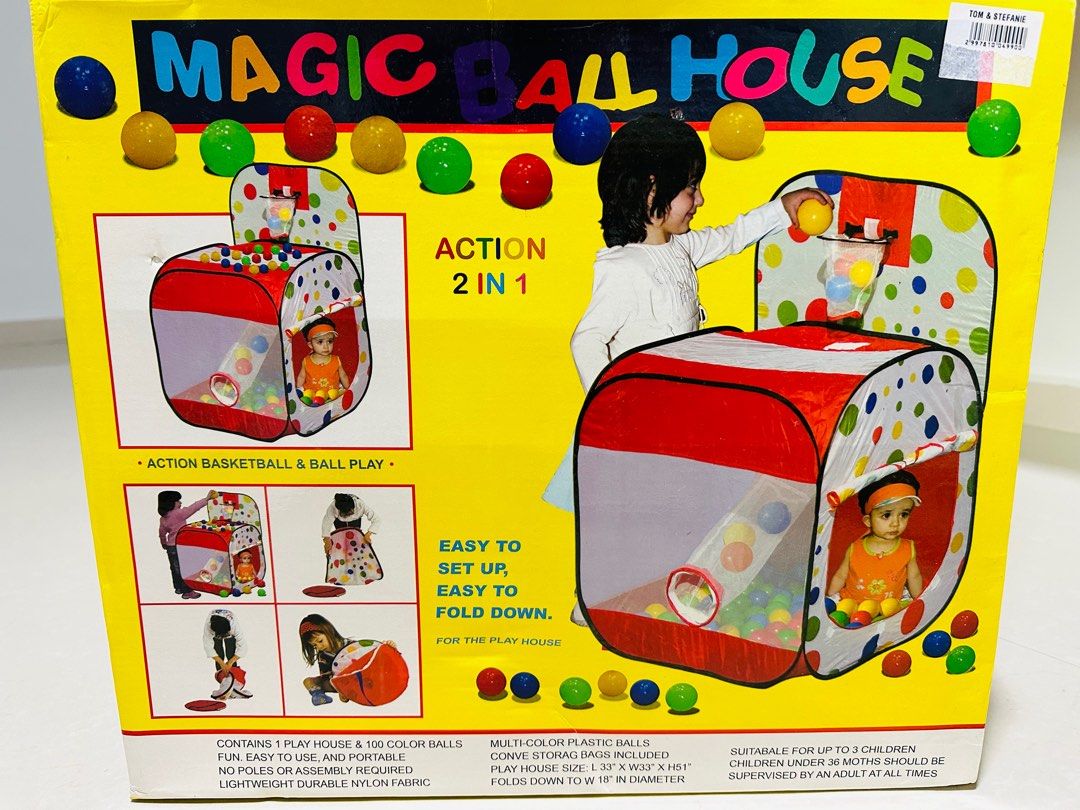 Magic ball house, Hobbies & Toys, Toys & Games on Carousell